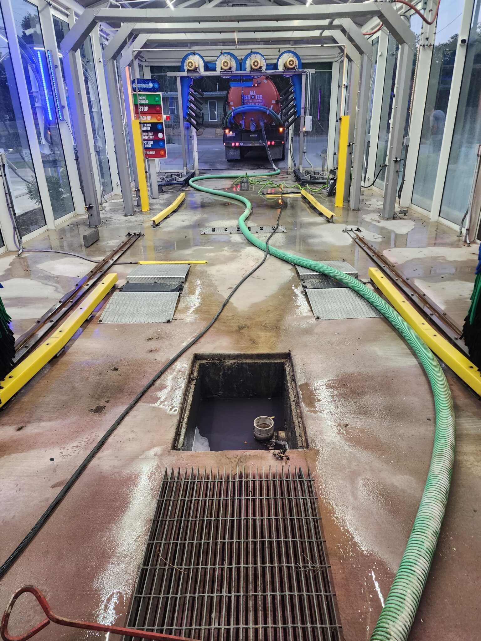 Car Wash Pumping | All Cen Tex Septic Pumping Service